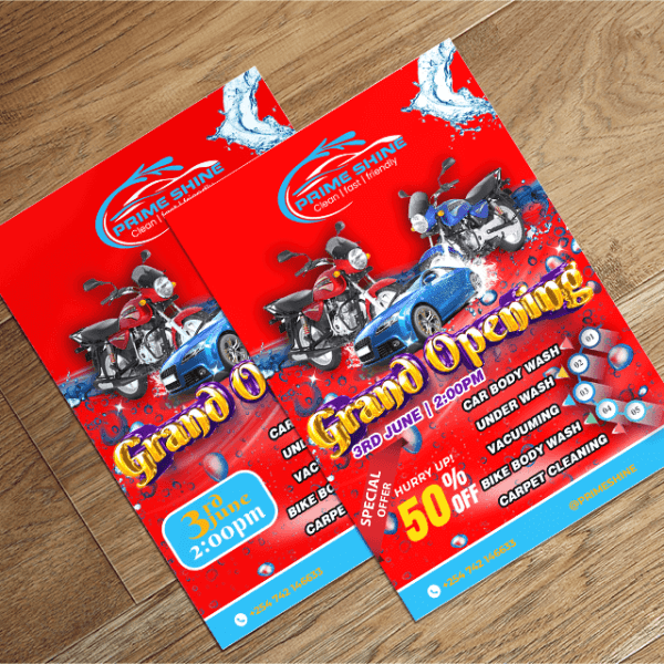 Flyer Design And Printing In Kenya | Marsha Creatives