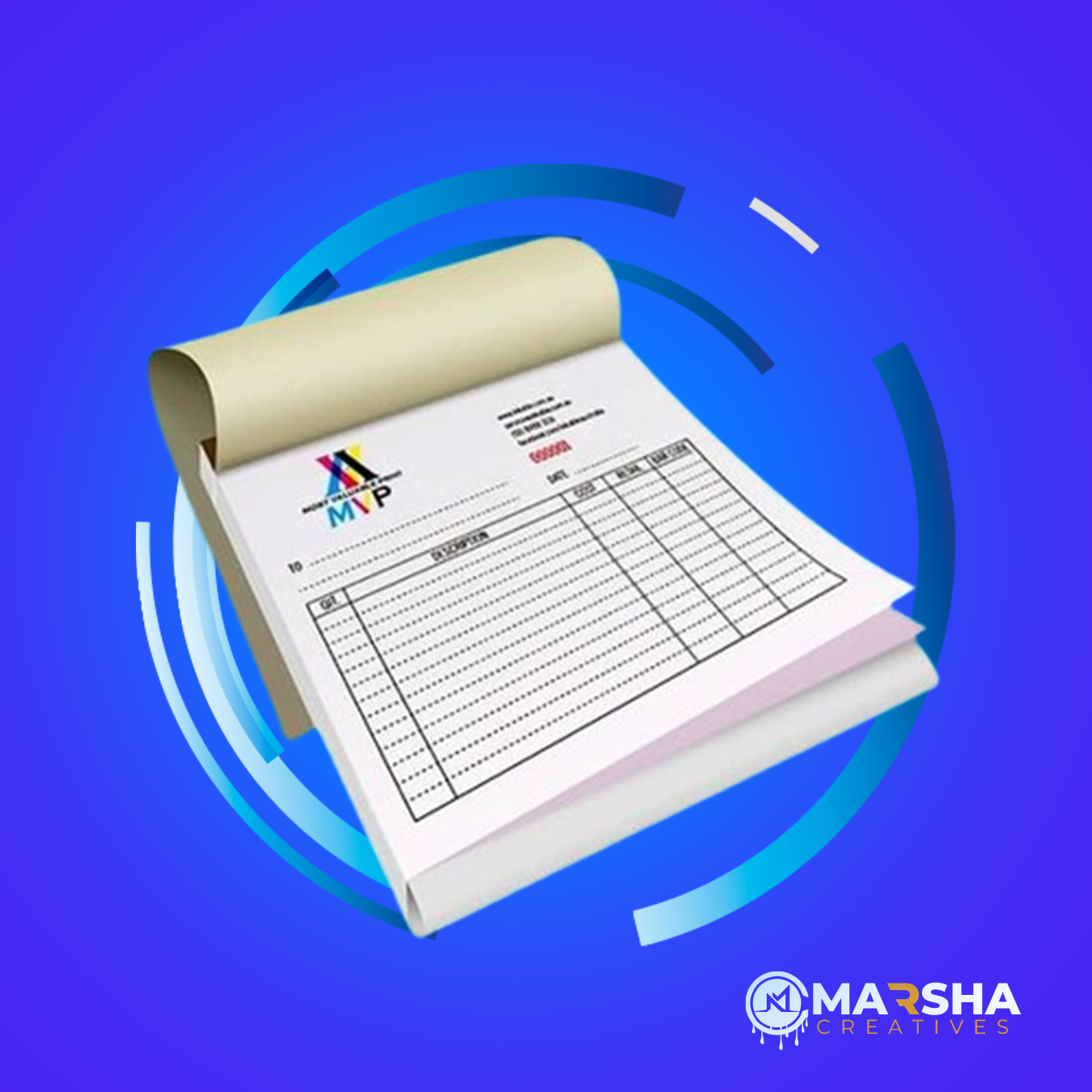 Receipt Books Printing In Kenya | Marsha Creatives