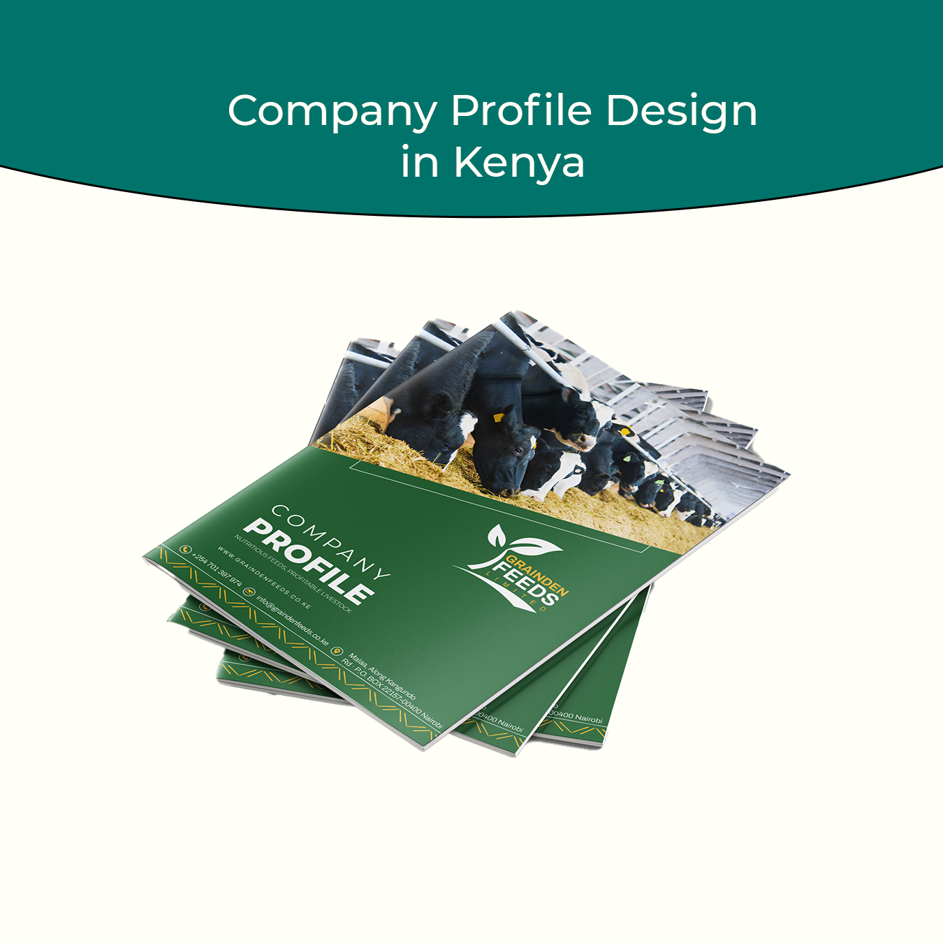 Company Profile Design Services In Kenya 2025 | Marsha Creatives