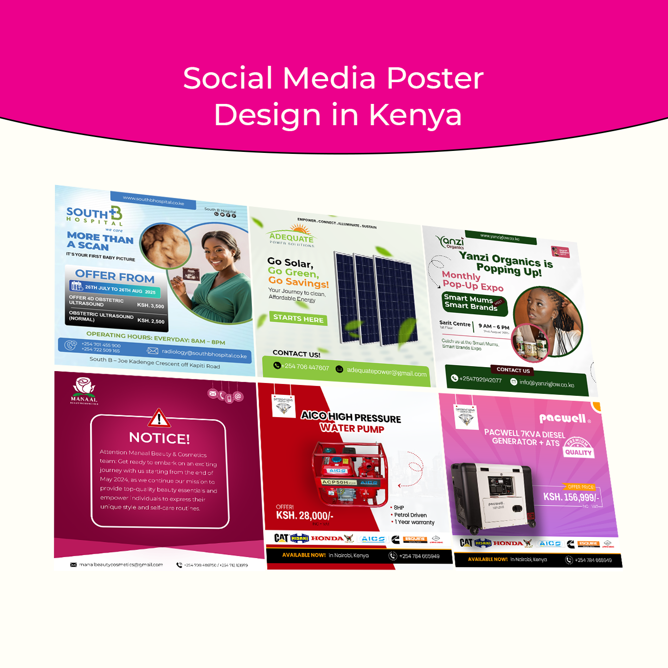 Social Media Poster Design In Kenya | Marsha Creatives